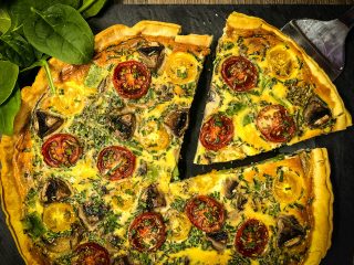 Leek & Salmon Quiche – The Jesse Kitchen